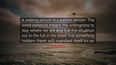 Patient Person Waiting