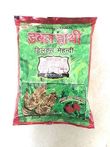 Buy Double Hathi Heena Mehendi 100 Natural Mehndi Powder 500gm Online At Low Prices In India