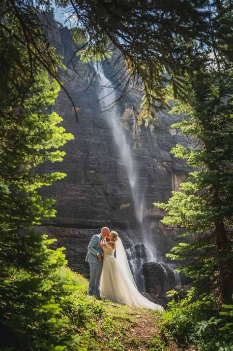 Telluride Elopement At Bridal Veil Falls Adventure Wed