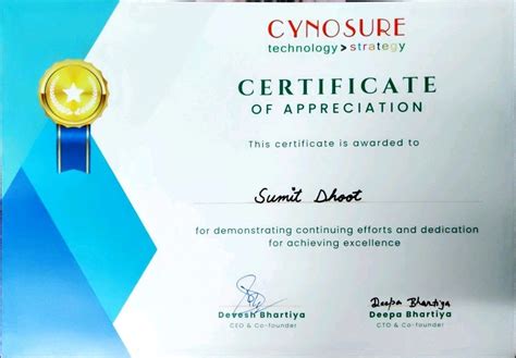 Cynosure Technologies Pvt Ltd Posted On Linkedin