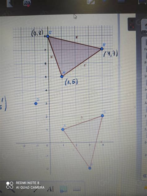 Solved Se Tiene El Triángulo Abc Cuyos Vértices Son A 1 1 B 3 2 Y