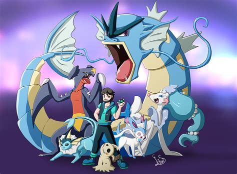 Artstation Pokemon Trainer Fanart