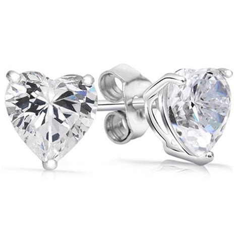 4 Pack Austrian Crystal Sterling Silver Earrings Tanga