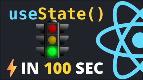 Usestate React Hook Explained In 100 Seconds Youtube