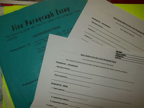 Five Paragraph Essay An Easy Step By Step How To Guide And Forms To