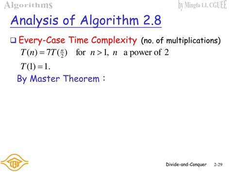 ppt chapter 2 divide and conquer powerpoint presentation free
