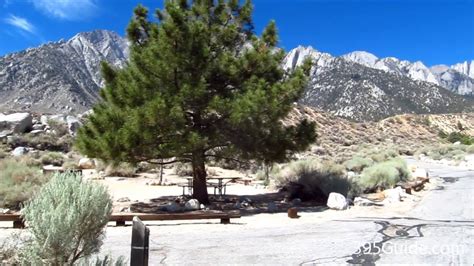 Lone Pine Campground And Creek In Lone Pine California Youtube