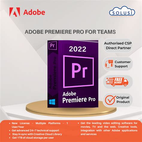Harga Jual Lisensi Adobe Premiere Pro For Teams Original 2024 Solusi Online