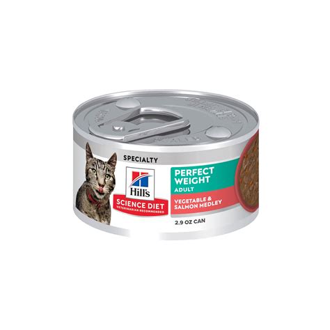 Hills Science Diet Perfect Weight Vegetable And Salmon Wet Cat Food 2