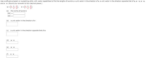 Solved Use A Software Program Or A Graphing Utility With Chegg Com