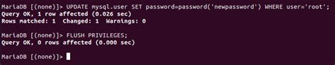 Как сбросить пароль Root для Mysql Mariadb Руководство