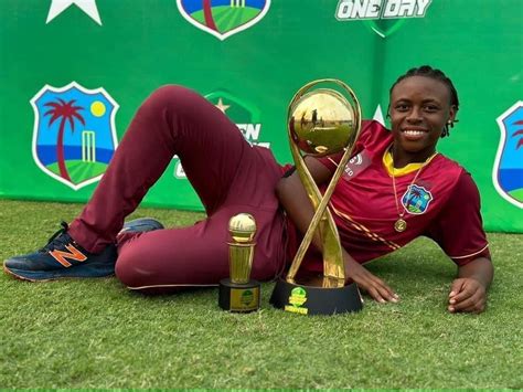 Jahzara Claxton Of St Kitts Won Mvp In The Pakistan Series Tour