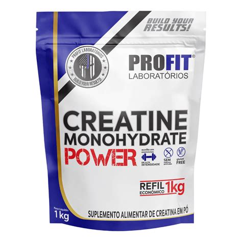 Creatine 100 Pure Refil Profit Labs Loja Oficial