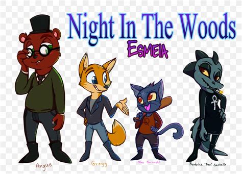 Night In The Woods Fan Art Drawing Life Is Strange Illustration Png