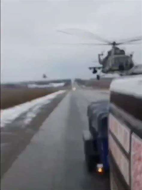 Extreme Low Level Operations By Ukrainian Mi 8s In Eastern Ukraine R