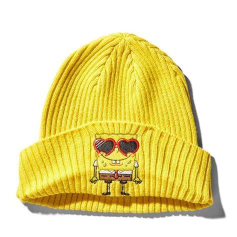 Sprayground Spongebob Heart Glasses Knit Beanie Sprayground Israel