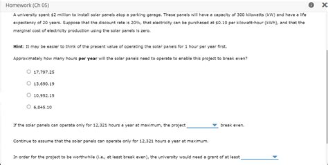solved answer choices for part 2 would would not