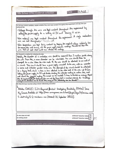 Resistivity Of Wire Pdf