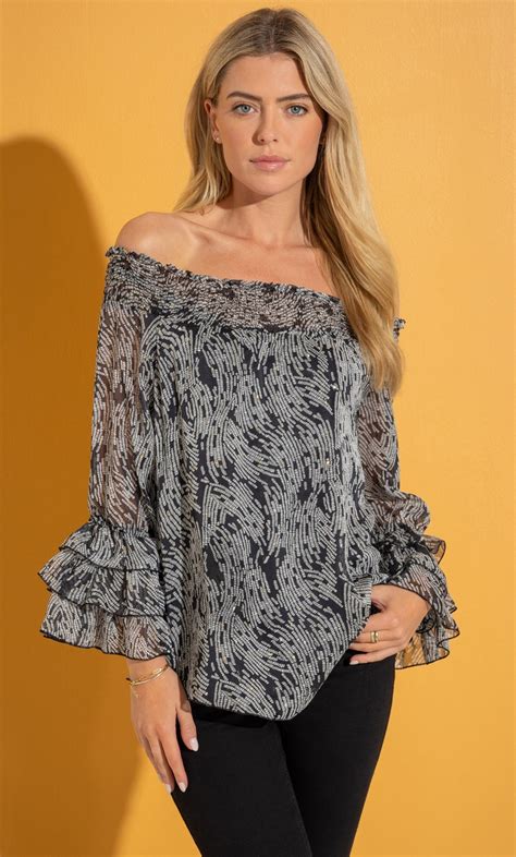 Womens Chiffon Tops Floaty Chiffon Blouses Klass