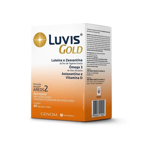 Luvis Gold 60 Cápsulas Moles Extrafarma