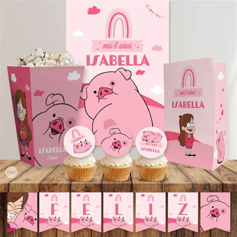 Kit Imprimible Pato Mabel Gravity Falls Tukit Tukit