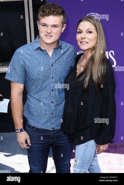 Century City Los Angeles California Usa October 06 David Vincent Turco And Paige Turco