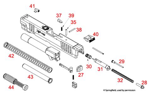 Springfield Xdm Schematics Gun Parts Home Brownells Australia