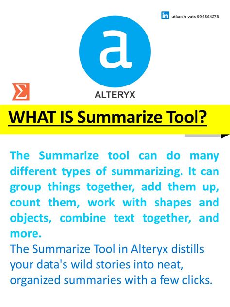 Alteryx Dataanalysis Datasummarization Utkarsh Vats