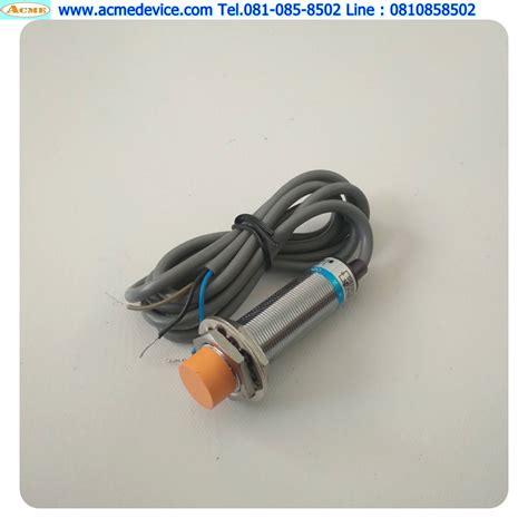 proximity รุ่น lj18a3 8 z bx m18 ระยะ 8mm 3wire npn no unshielded inductive แอคมี่ ดีไว