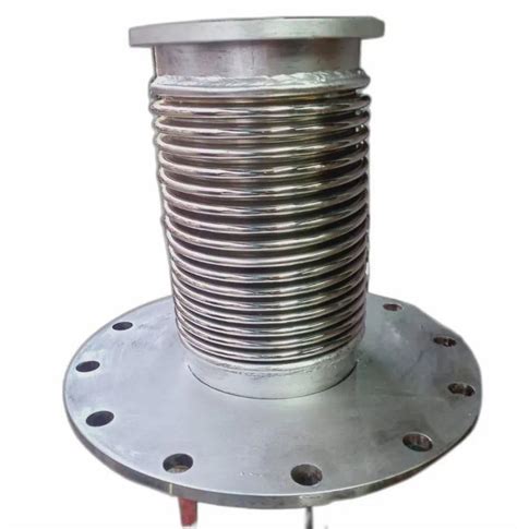 Round Stainless Steel 8 Inch Metallic Expansion Bellow For Genset At
