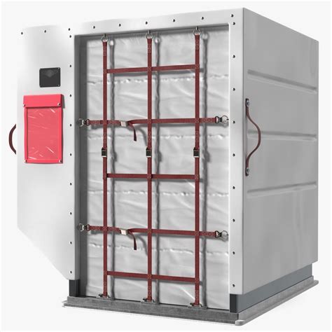 Air Cargo Uld Container Ld 2 White 3d Model 39 3ds Blend C4d Fbx Max Ma Lxo Obj Free3d
