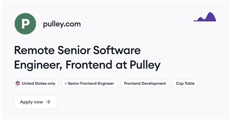 Pulley Hiring Senior Software Engineer Frontend • Remote Work From Home Himalayas