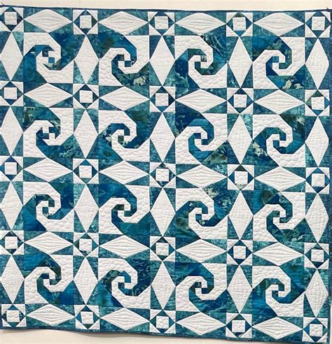 Pattern Snailsstorm Quilt Pattern Complete Instructions To Make This