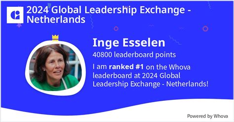 Inge Esselen On Linkedin Gle2024 Whova