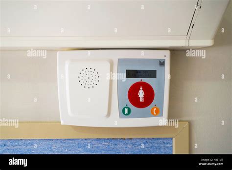 Red Call Button Hospital
