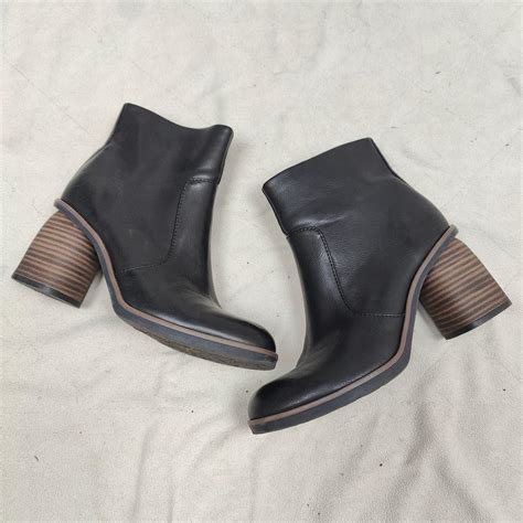 Korks Kork Ease Destiny Ankle Boots Womens 7 Black Depop