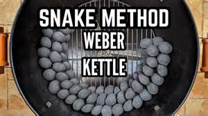 How To Set Up The Snake Method On A Weber Kettle