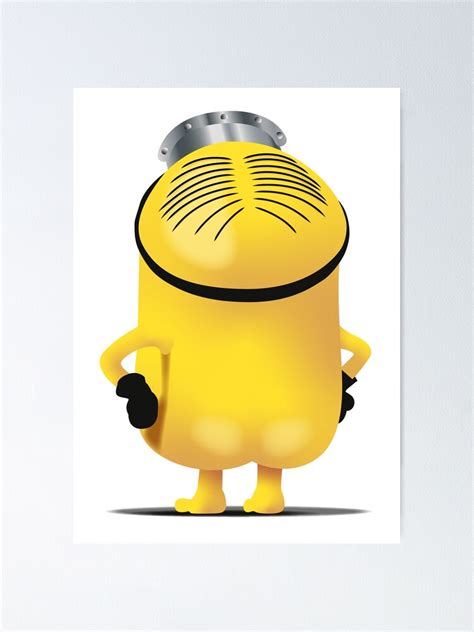 Minions Stuart Standing Poster For Sale By Deancoledesign Redbubble