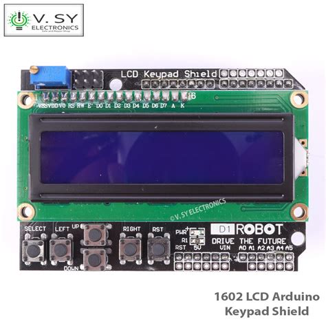 1602 16x2 LCD Display Arduino Keypad Shield 16 2 Shopee Philippines