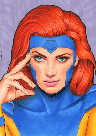 Jean Grey Illustration X Men By Orb78 On Deviantart