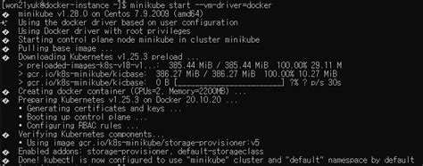 kubernetes practice minikube 설치 및 테스트 일기장 같은 블로그