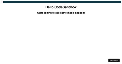 React Dropdown Class Codesandbox