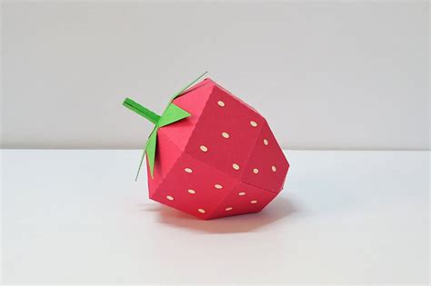 Manualidades Con Fresas De Papel Manualidades Con Cajas De Fresas