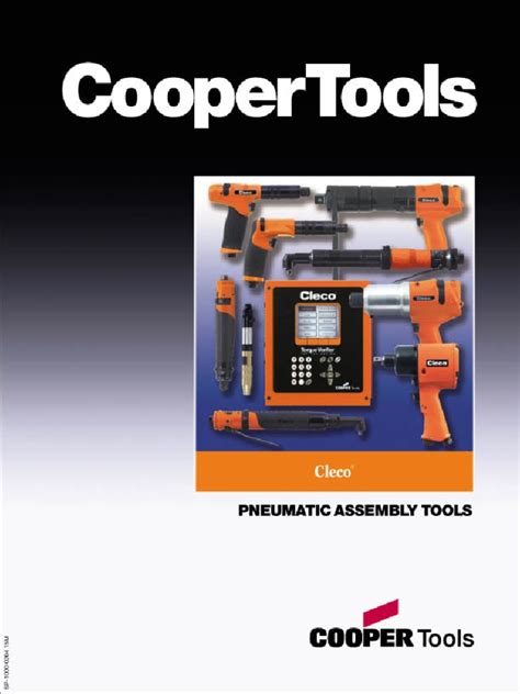 Pneumatic Assembly Tools Pdf Pdf Manufactured Goods