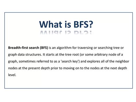 Breadth First Search Pptx