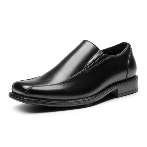 Bruno Marc Mens Leather Lined Dress Loafers Shoes Wide Width