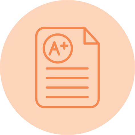 Grade Generic Color Fill Icon