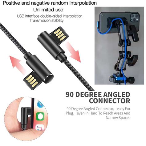 Usb3013 1m L Shape Micro 5 Pin Cable Gbk