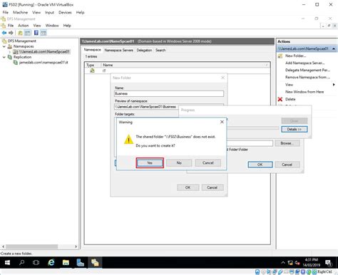 Jamespcschool Dfs Chapter 4 Dfs Configuration On The Second File