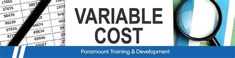 Examples Of Variable Expenses Paramount Training And Development Courses Training And
